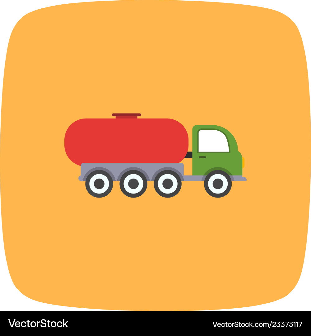 Tank truck icon Royalty Free Vector Image - VectorStock