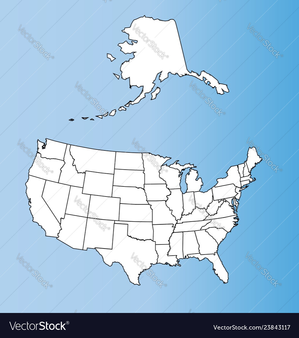 United states of america Royalty Free Vector Image