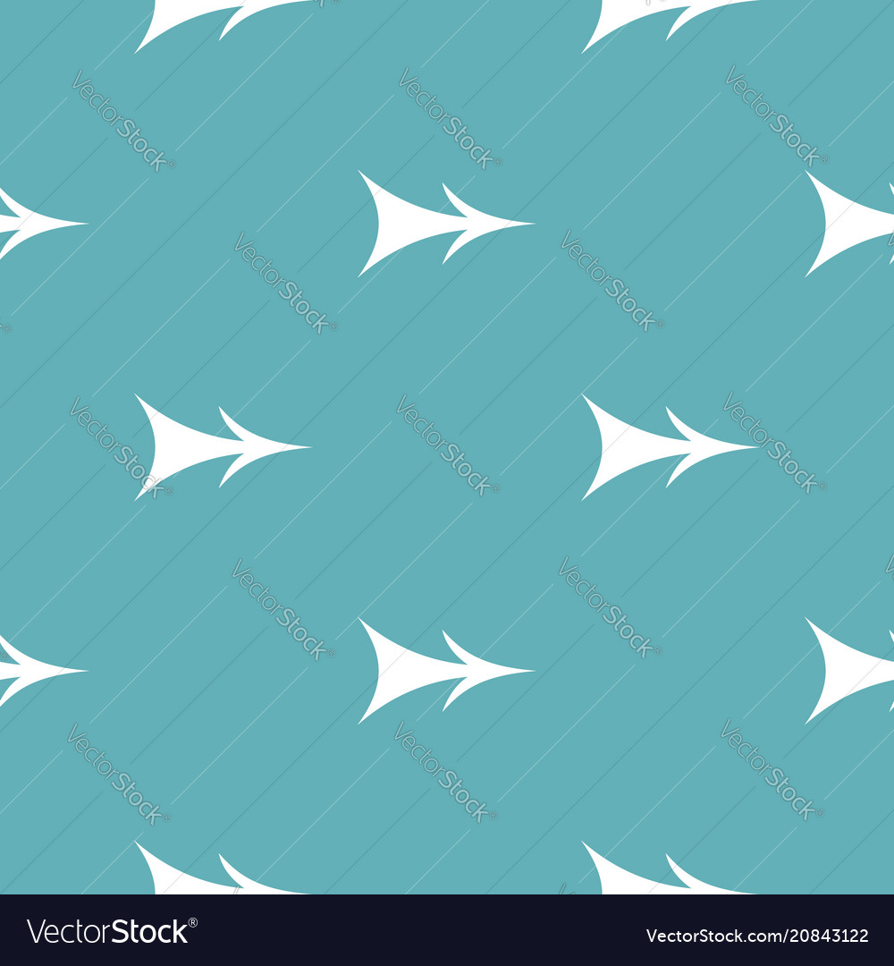 Arrow pattern seamless Royalty Free Vector Image