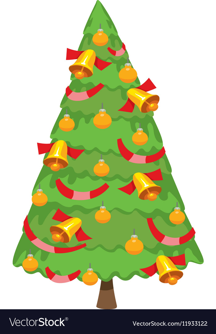 Christmas tree Royalty Free Vector Image - VectorStock
