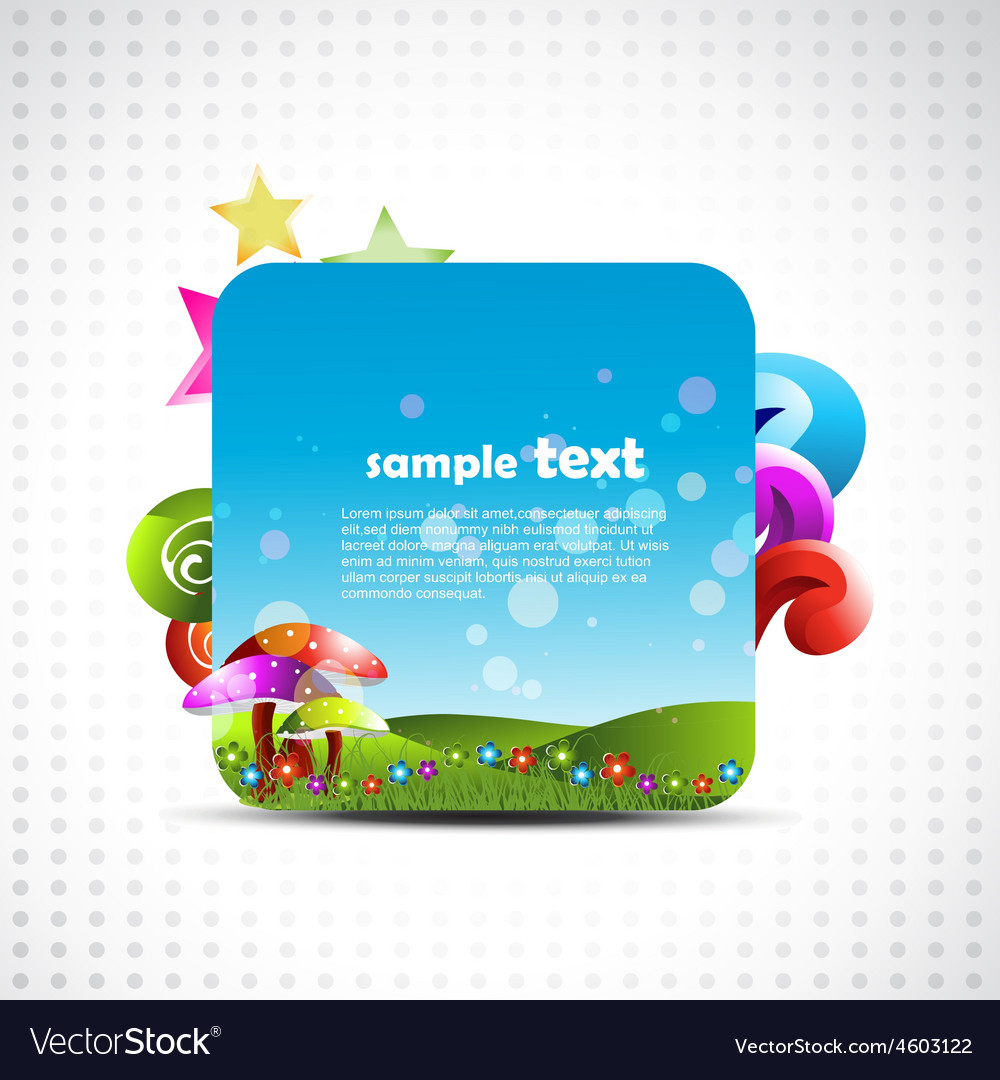 Landscape Royalty Free Vector Image - VectorStock