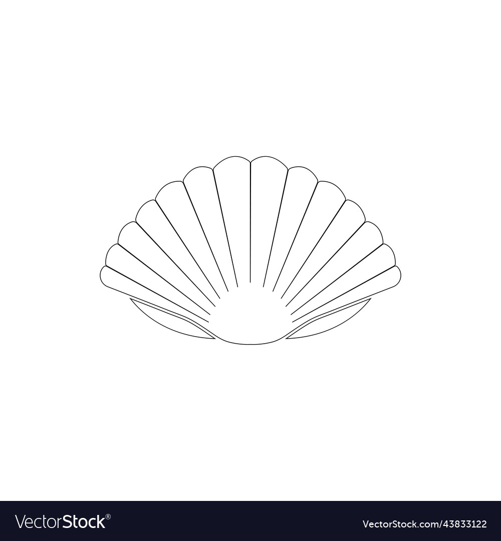 Shells logo Royalty Free Vector Image - VectorStock