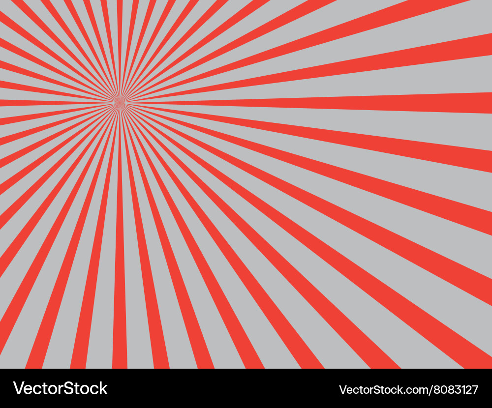 Abstract colored rays of the sun Royalty Free Vector Image