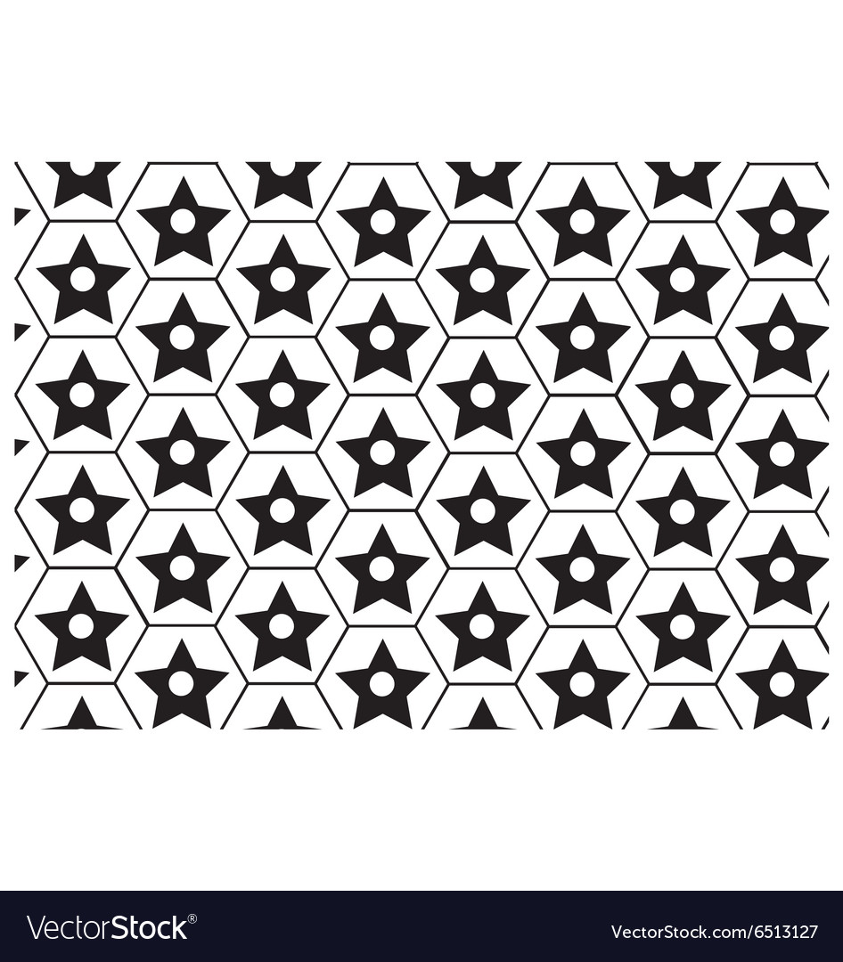 Geometric block pattern Royalty Free Vector Image