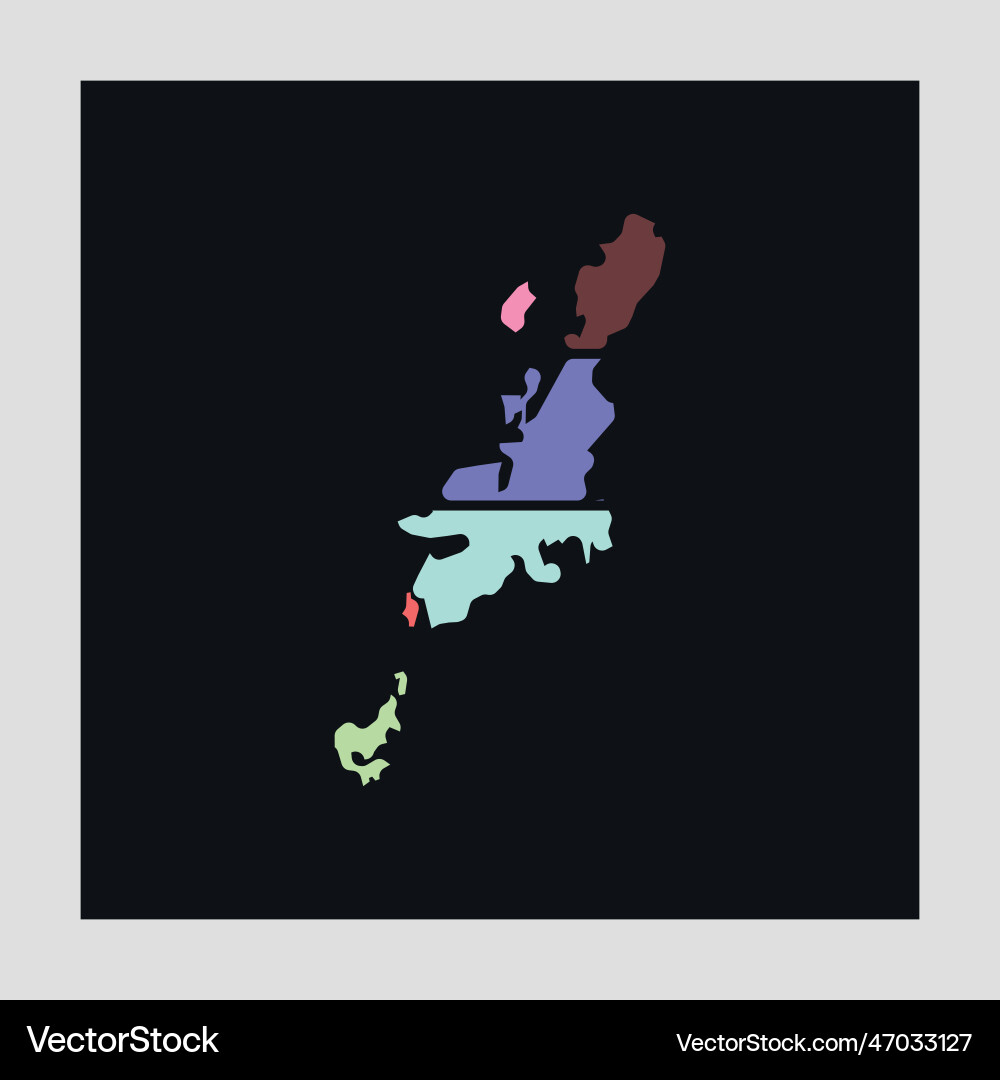 Map of kryvyi rih creative design Royalty Free Vector Image