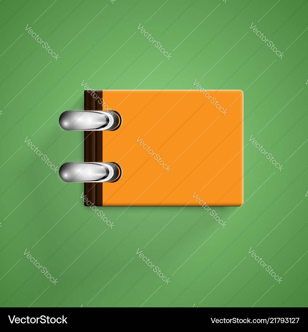 Realistic colorful books with shadow Royalty Free Vector