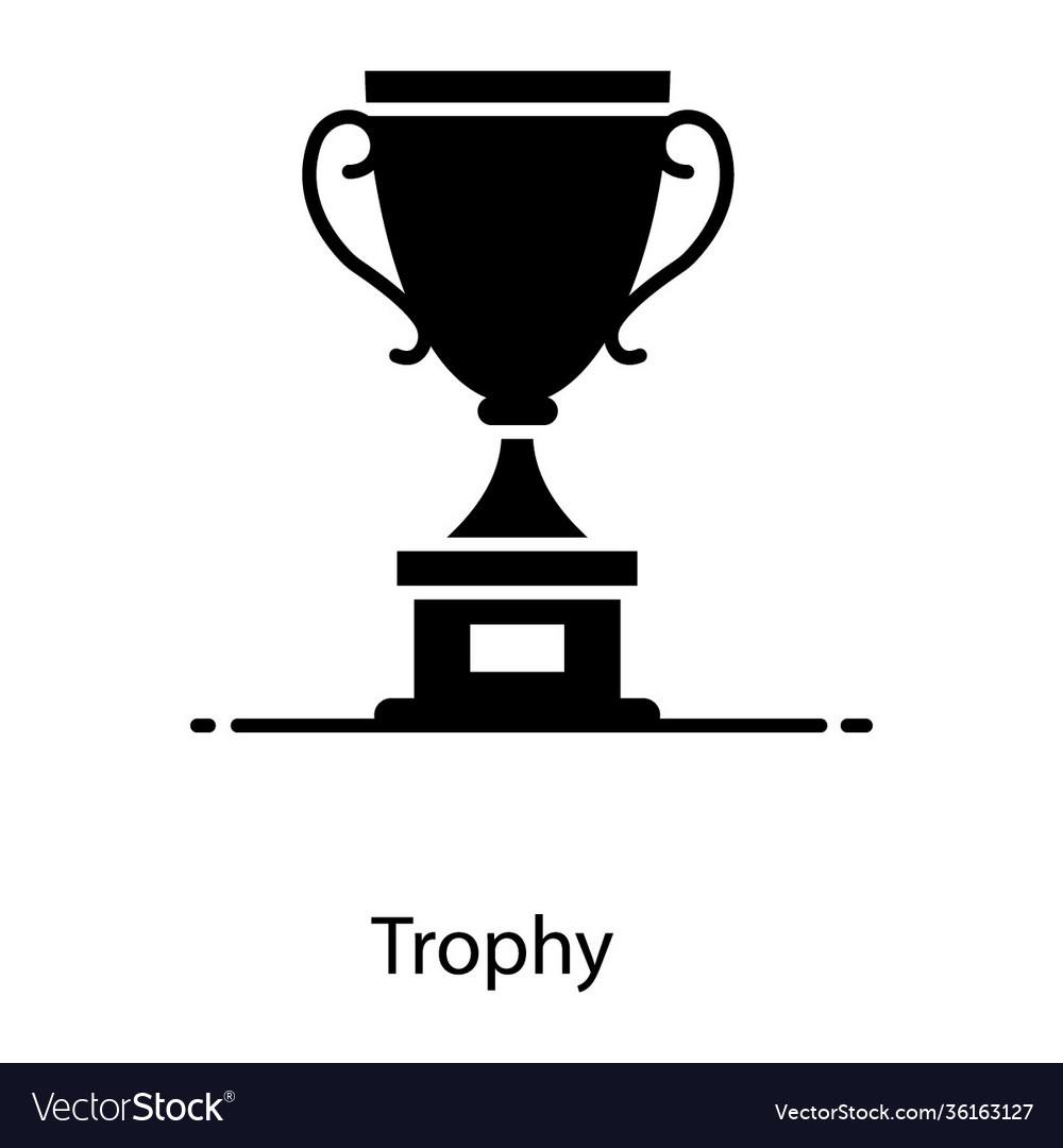 Trophy Royalty Free Vector Image - VectorStock