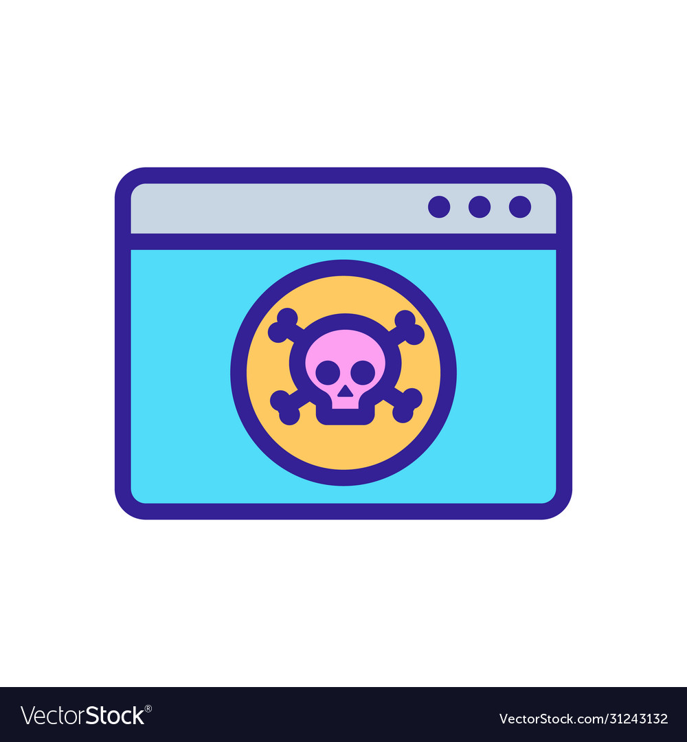Hacking information folder hackers icon Royalty Free Vector