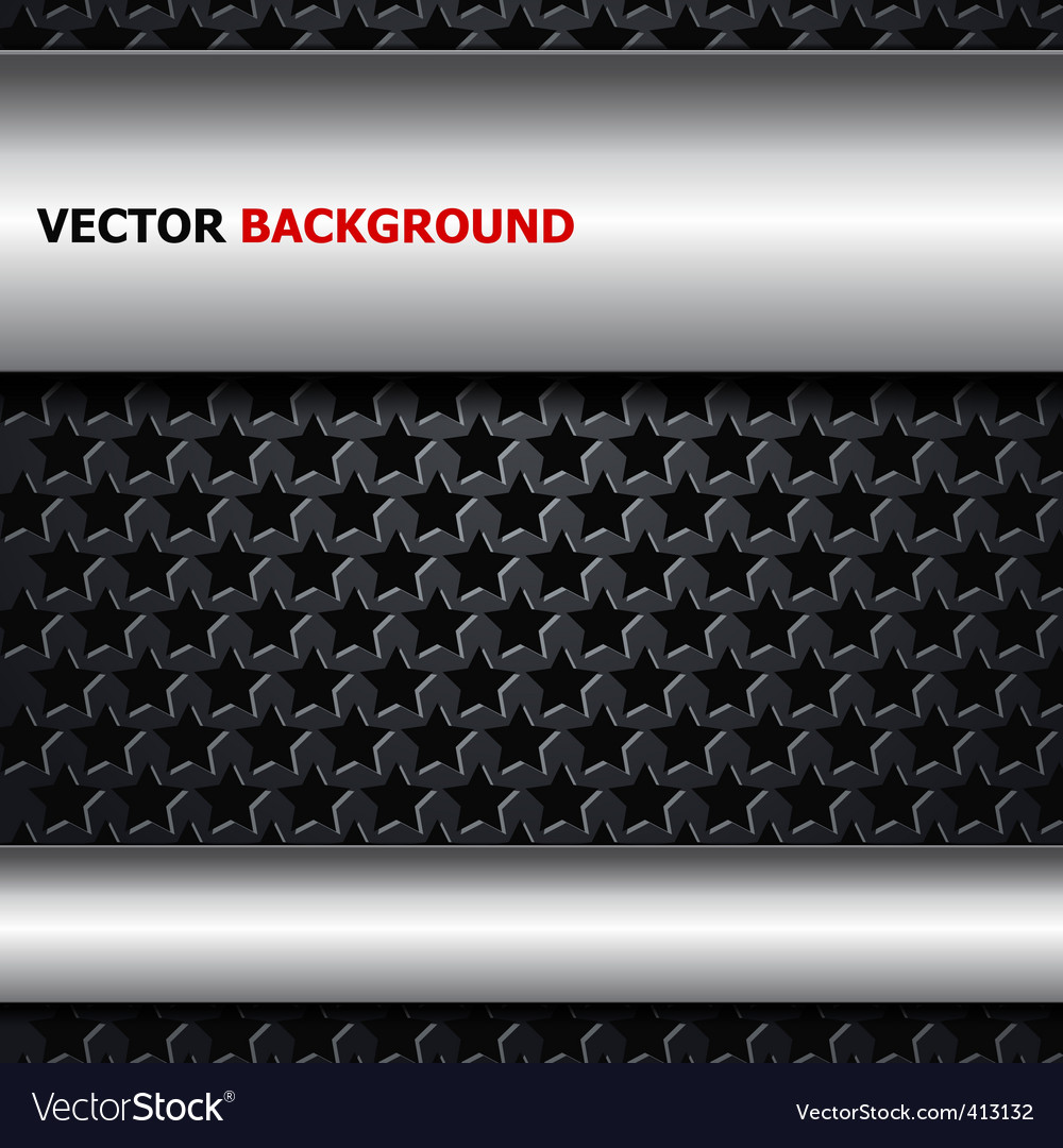 Metallic background Royalty Free Vector Image - VectorStock