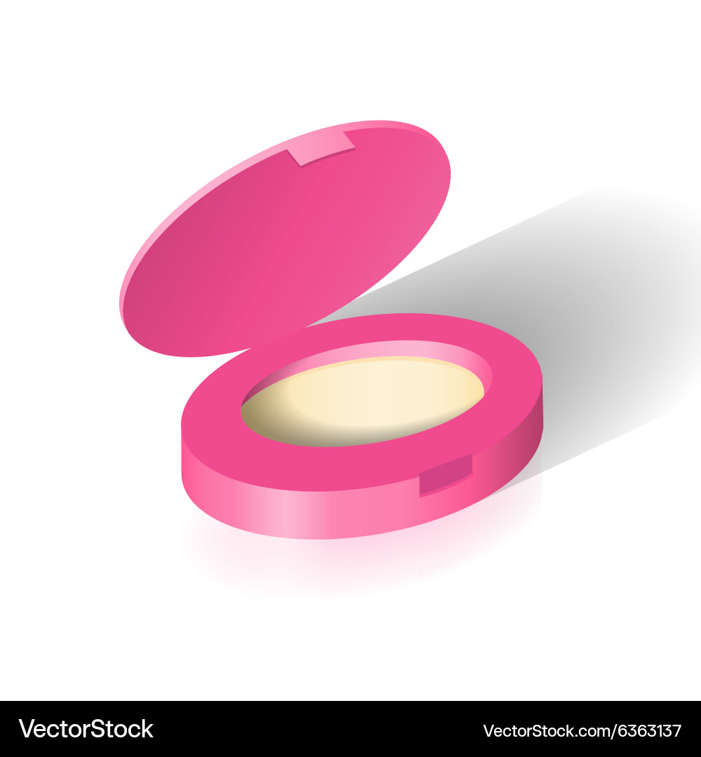 Realistic of powder Royalty Free Vector Image - VectorStock