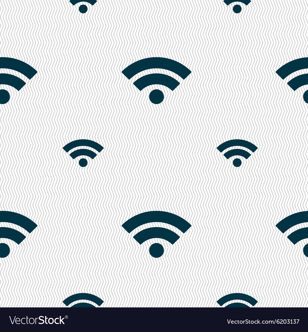 Wifi sign wi-fi symbol wireless network icon Vector Image