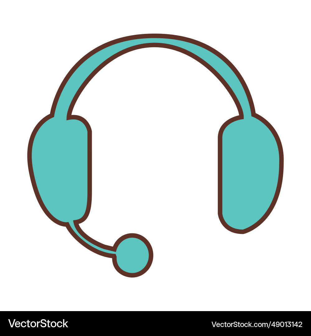 Stroke online call sign Royalty Free Vector Image
