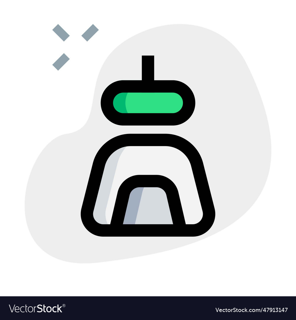 Computer program runs automatically bot Royalty Free Vector Computer program runs automatically bot Royalty Free Vector
