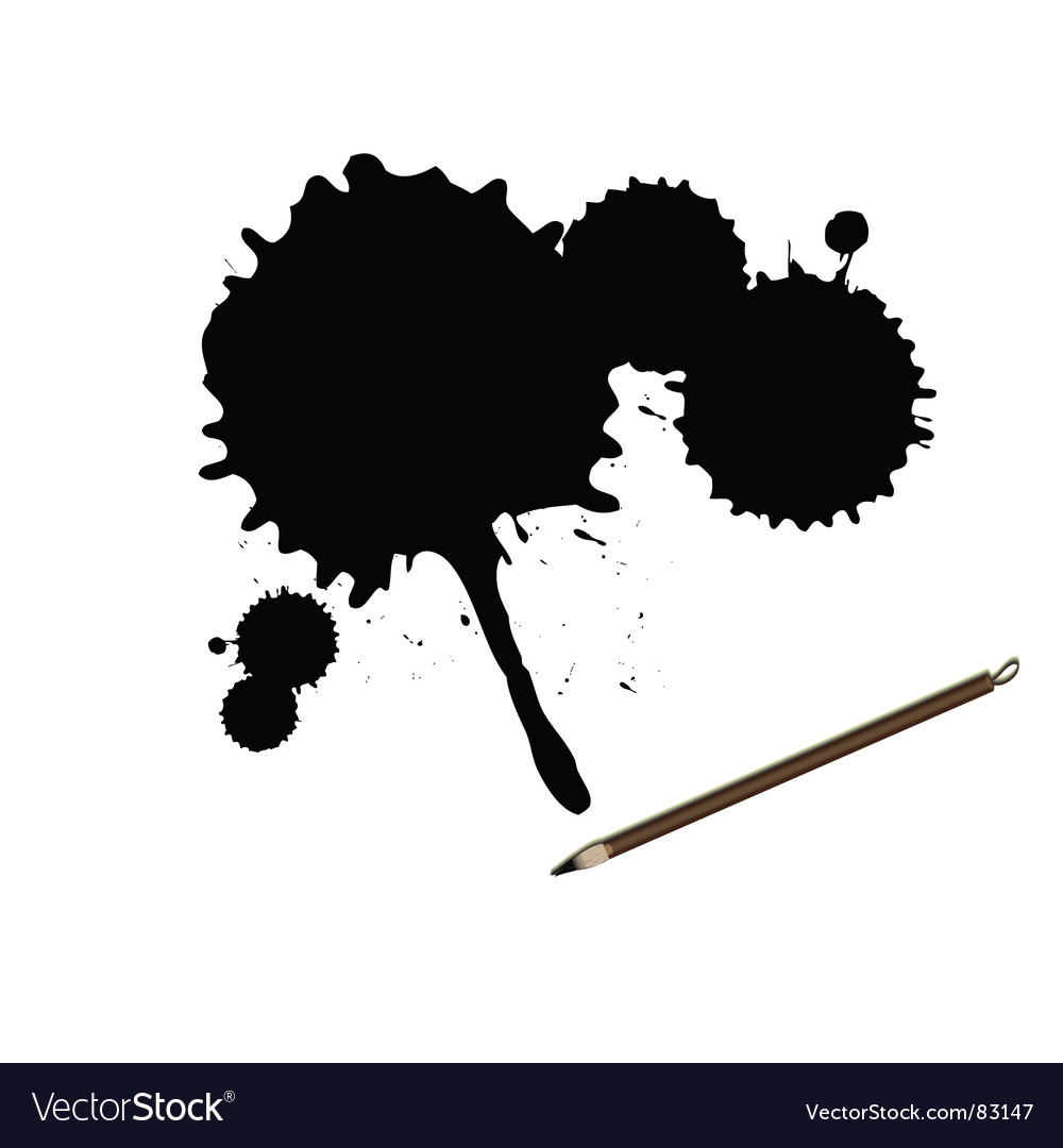 Splatter Royalty Free Vector Image - VectorStock