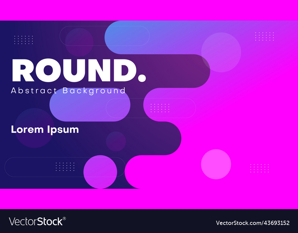 Abstract gradient rounded shapes background Vector Image Abstract gradient rounded shapes background Vector Image