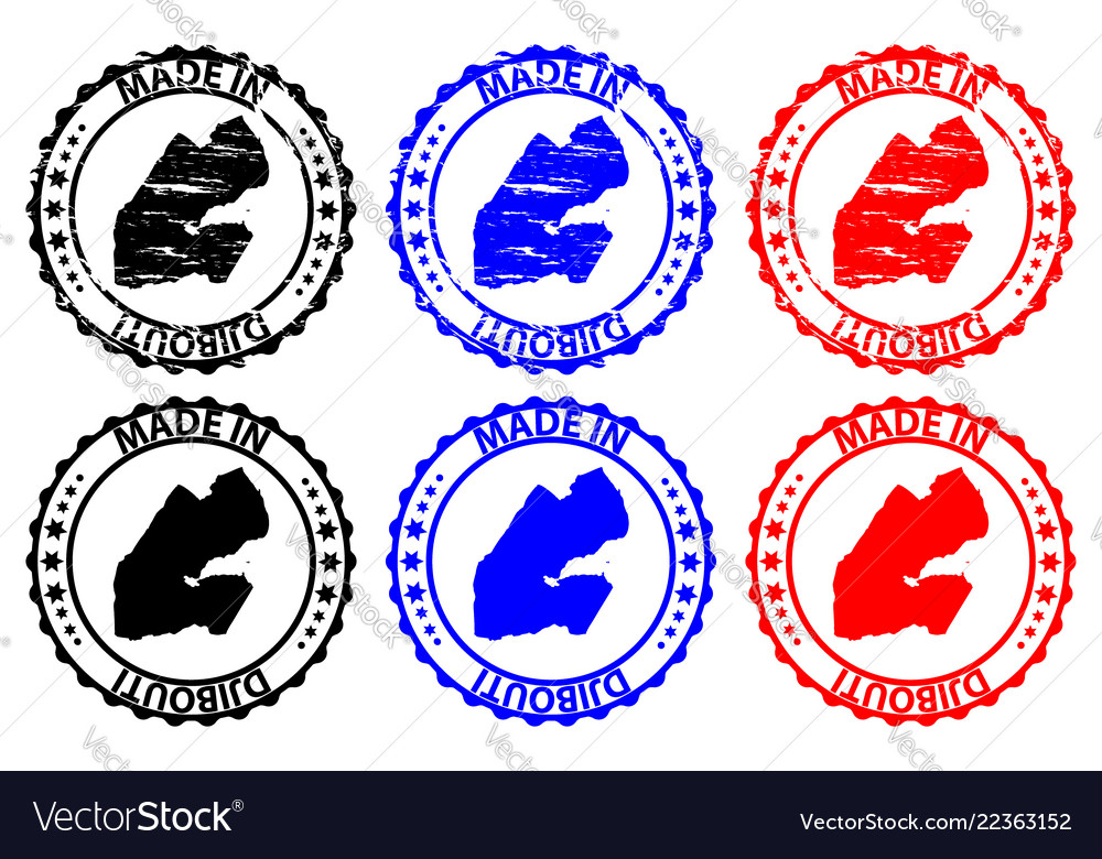 Made in djibouti rubber stamp Royalty Free Vector Image Made in djibouti rubber stamp Royalty Free Vector Image