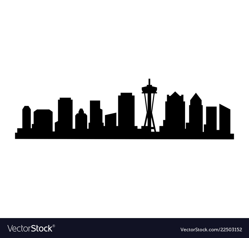 Seattle icon Royalty Free Vector Image - VectorStock