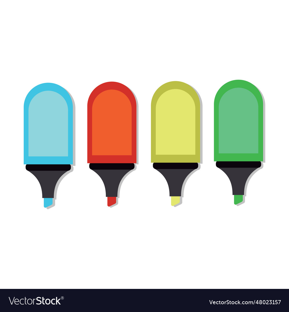 Color marker icon Royalty Free Vector Image - VectorStock