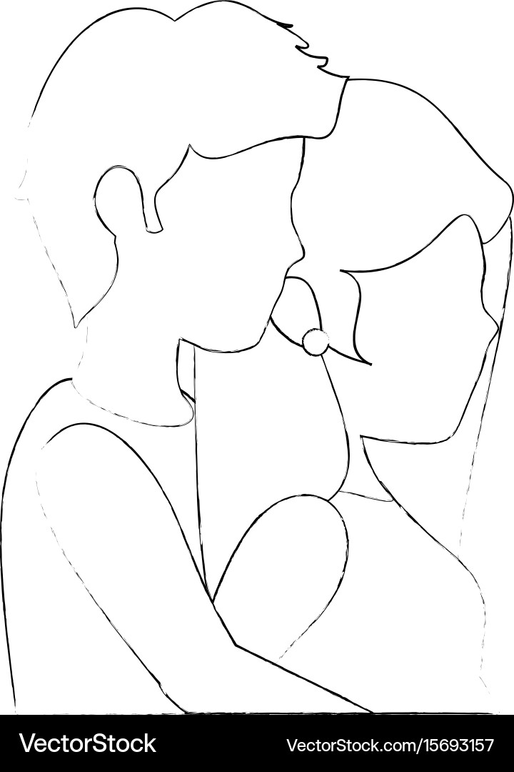 Couple in love icon Royalty Free Vector Image - VectorStock