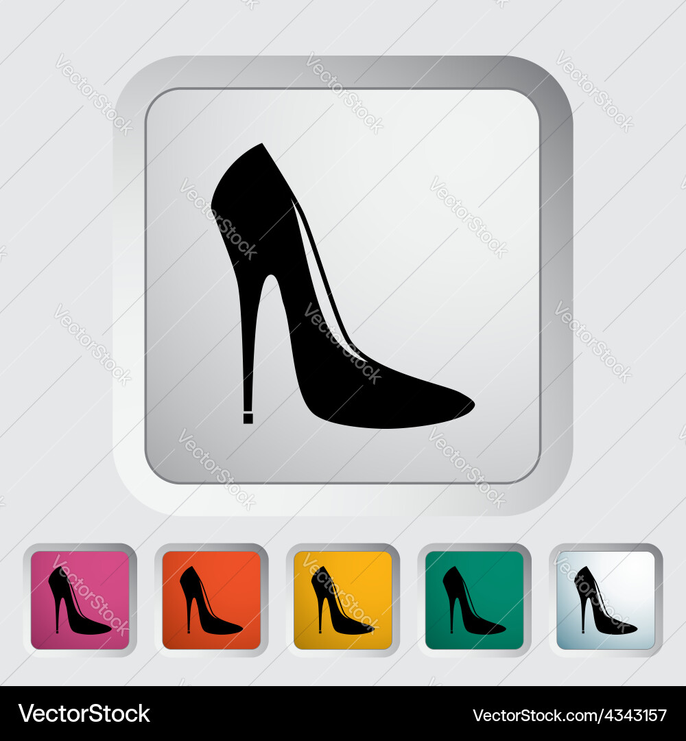 Woman shoes Royalty Free Vector Image - VectorStock