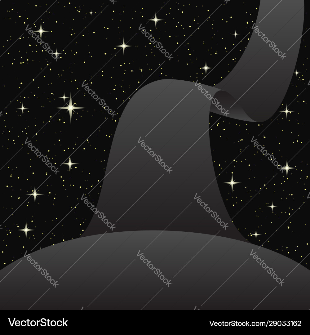 Ribbon and stars in space Royalty Free Vector Image