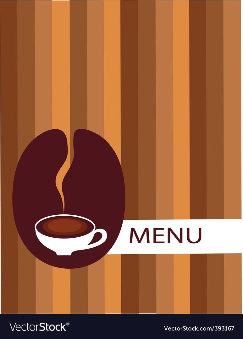 Cafe menu Royalty Free Vector Image - VectorStock