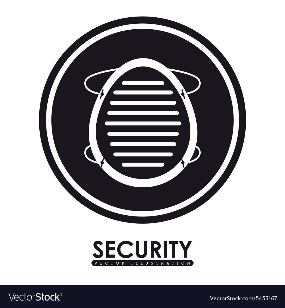 Security system design Royalty Free Vector Image