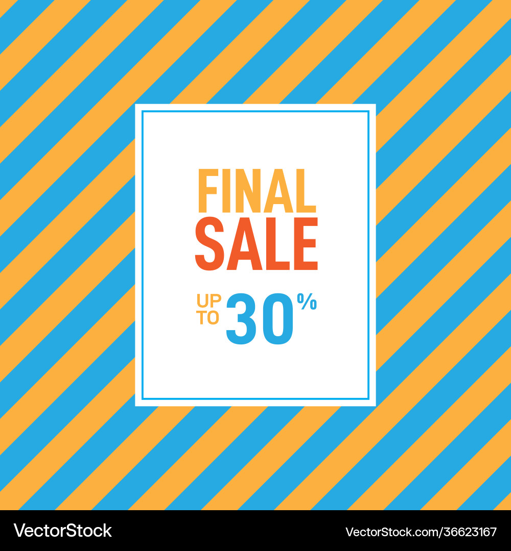 Simple sale banner and poster design Royalty Free Vector