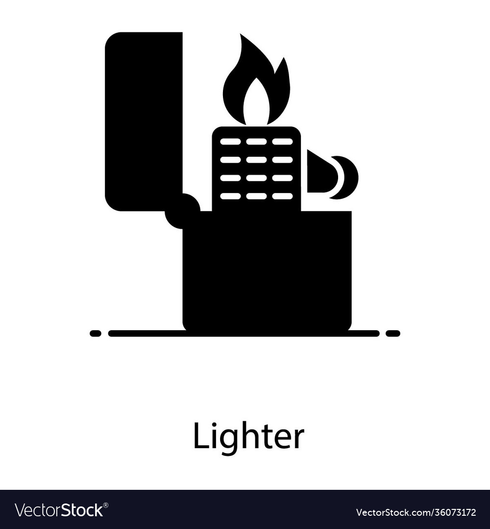 Lighter Royalty Free Vector Image - VectorStock