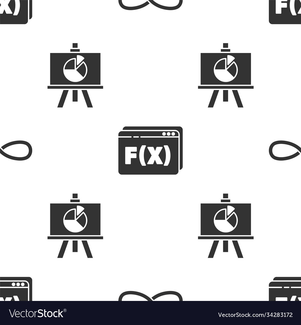 Set infinity function mathematical symbol Vector Image