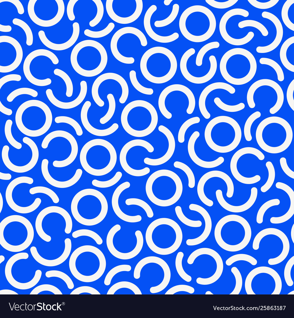 Abstract circles seamless pattern Royalty Free Vector Image