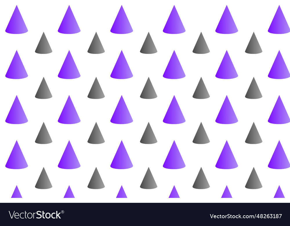 Abstract cone pattern background Royalty Free Vector Image