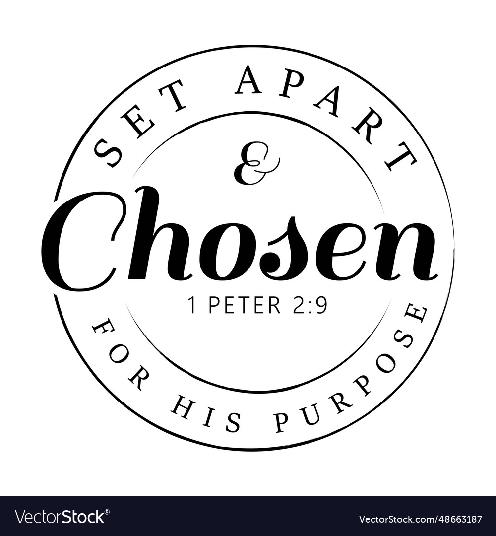Biblical phrase christian faith typography Vector Image Biblical phrase christian faith typography Vector Image