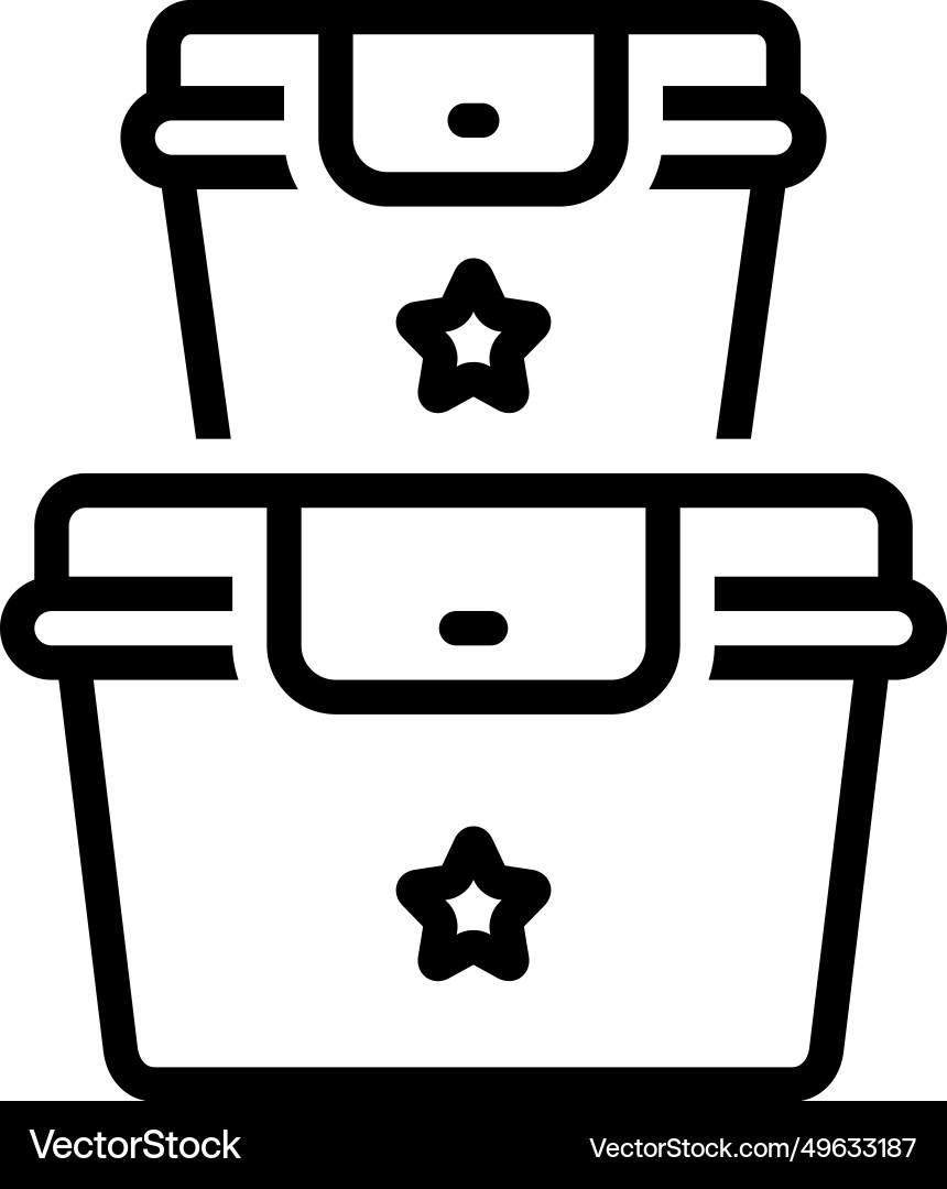 Container Royalty Free Vector Image - VectorStock