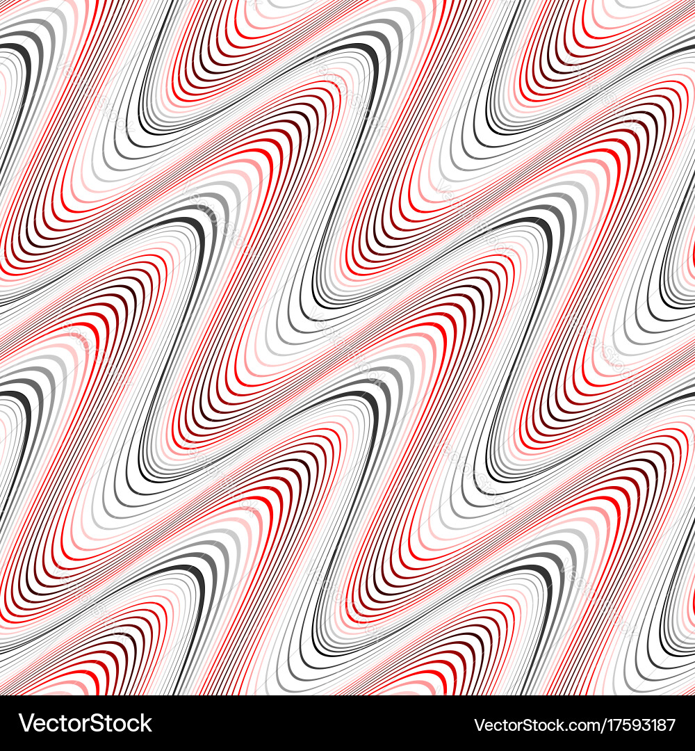Design seamless colorful waving pattern Royalty Free Vector