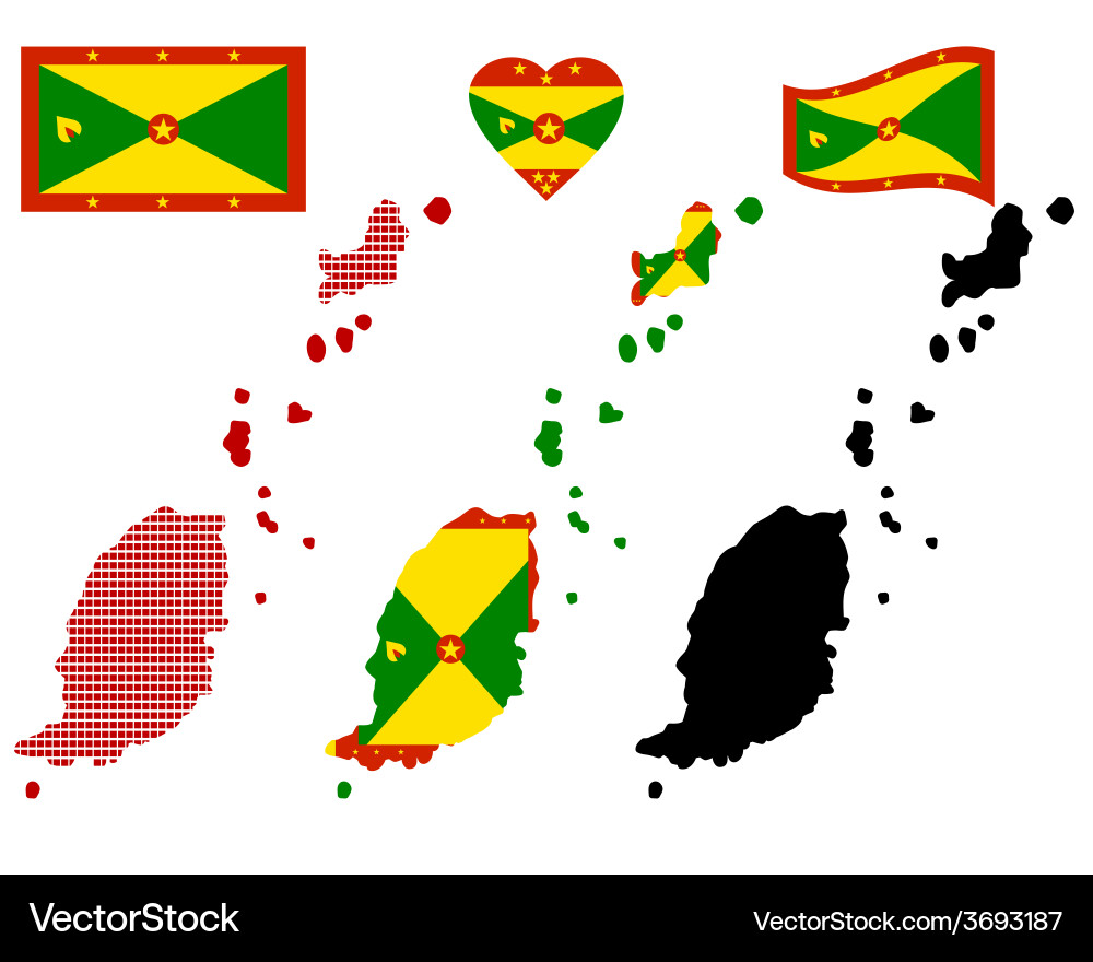 Map of grenada Royalty Free Vector Image - VectorStock