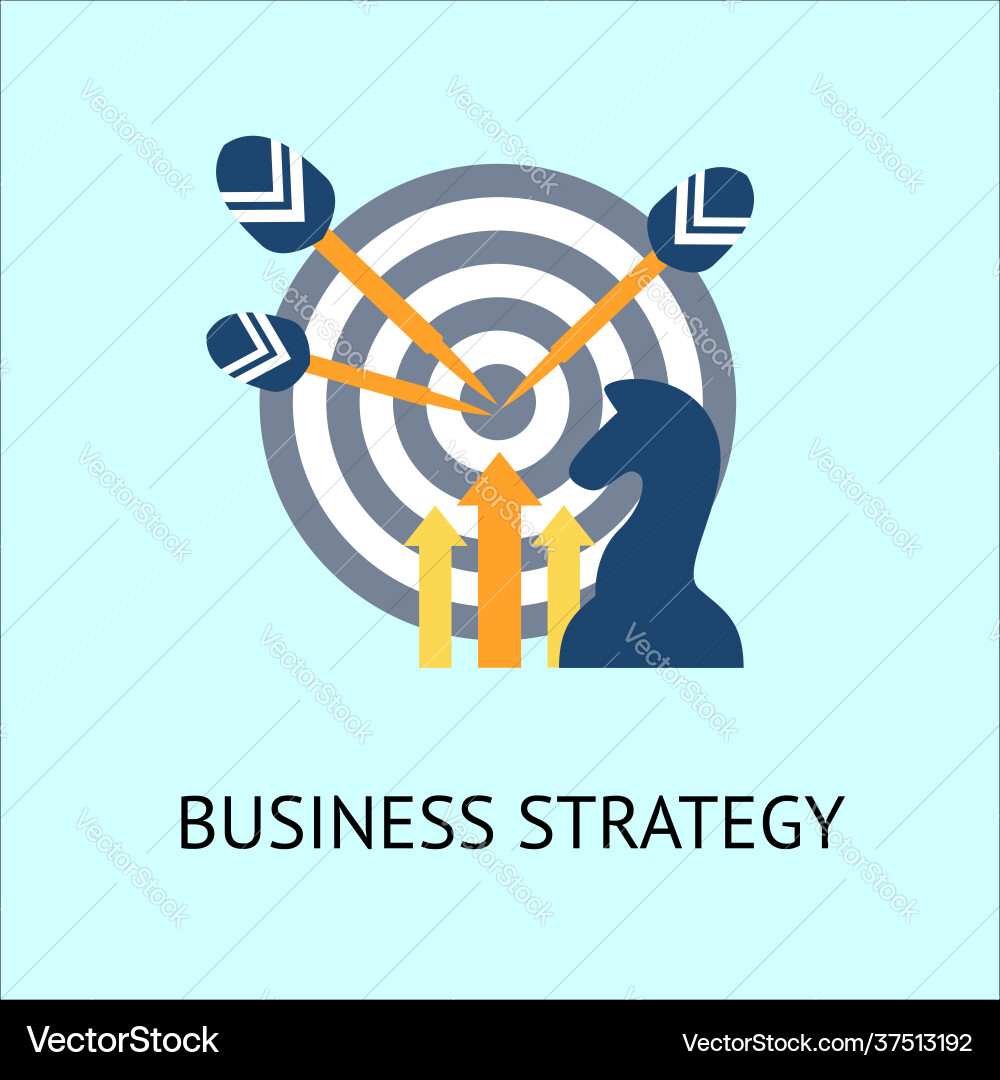 Business analysis icon Royalty Free Vector Image