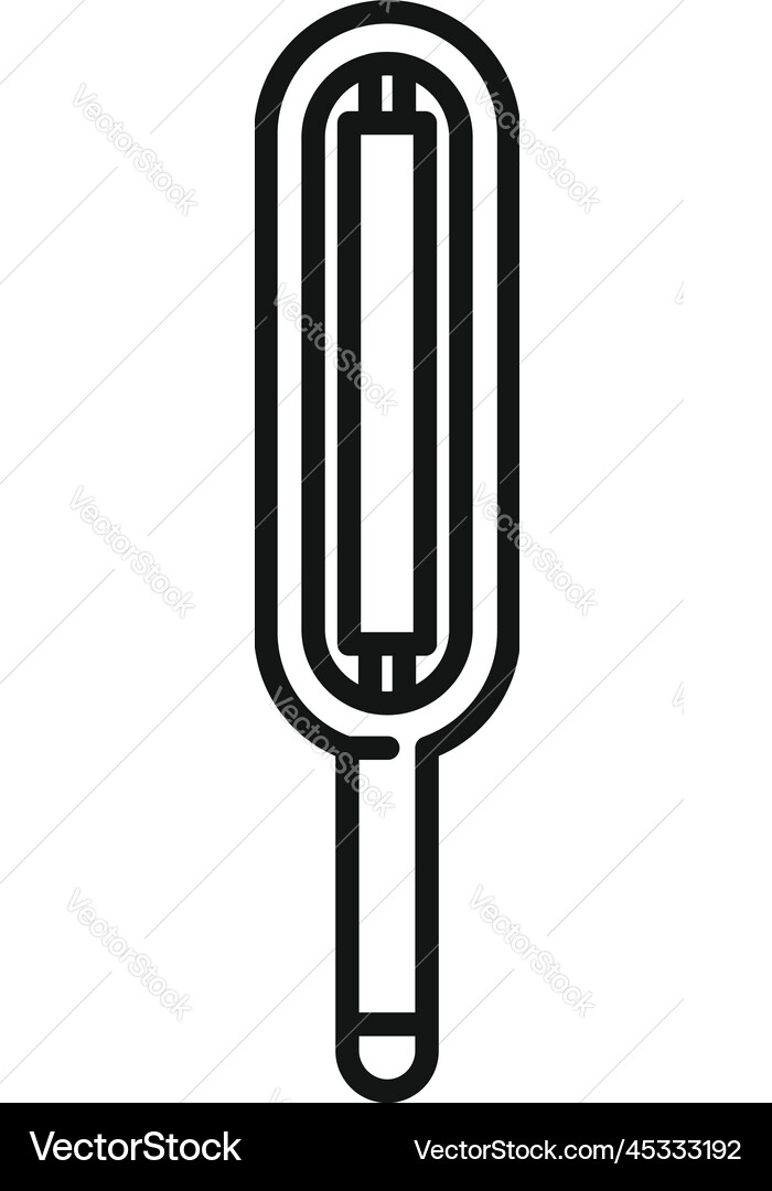 Uvc lamp icon outline air device Royalty Free Vector Image