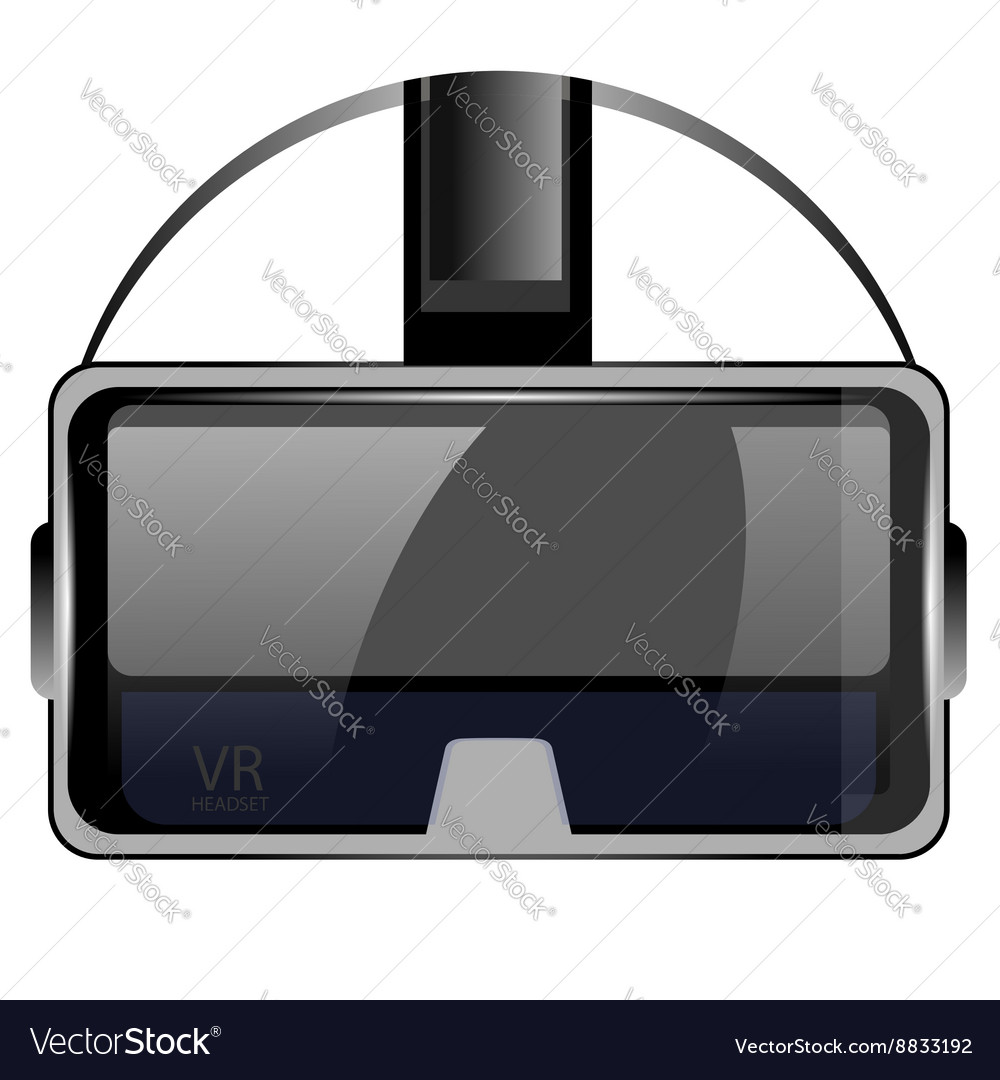 Virtual reality headset Royalty Free Vector Image