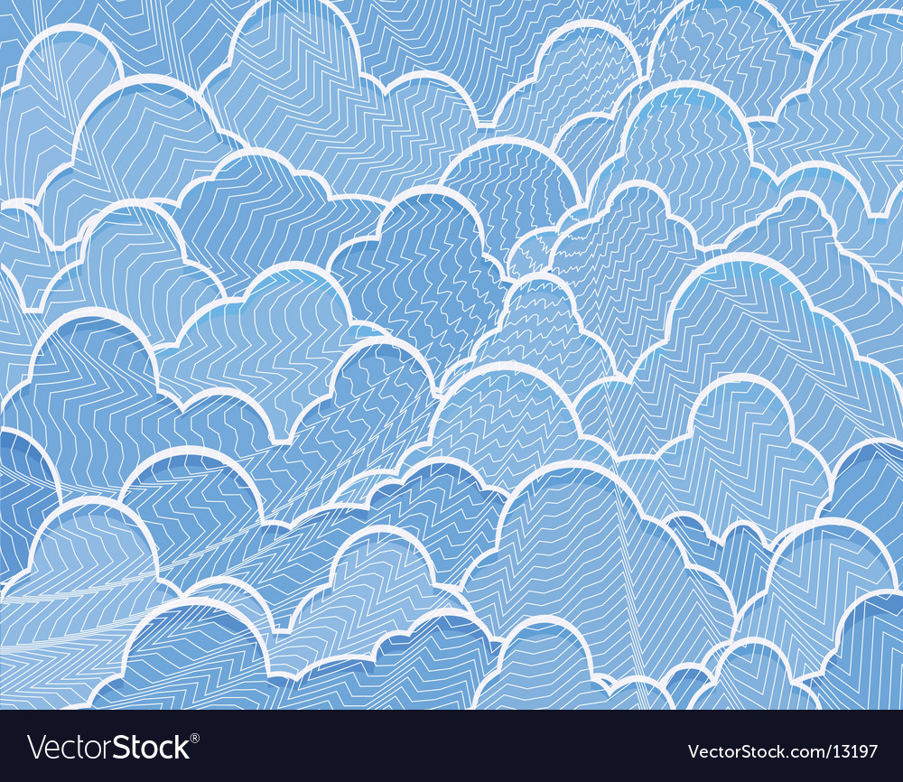 Abstract sky Royalty Free Vector Image - VectorStock