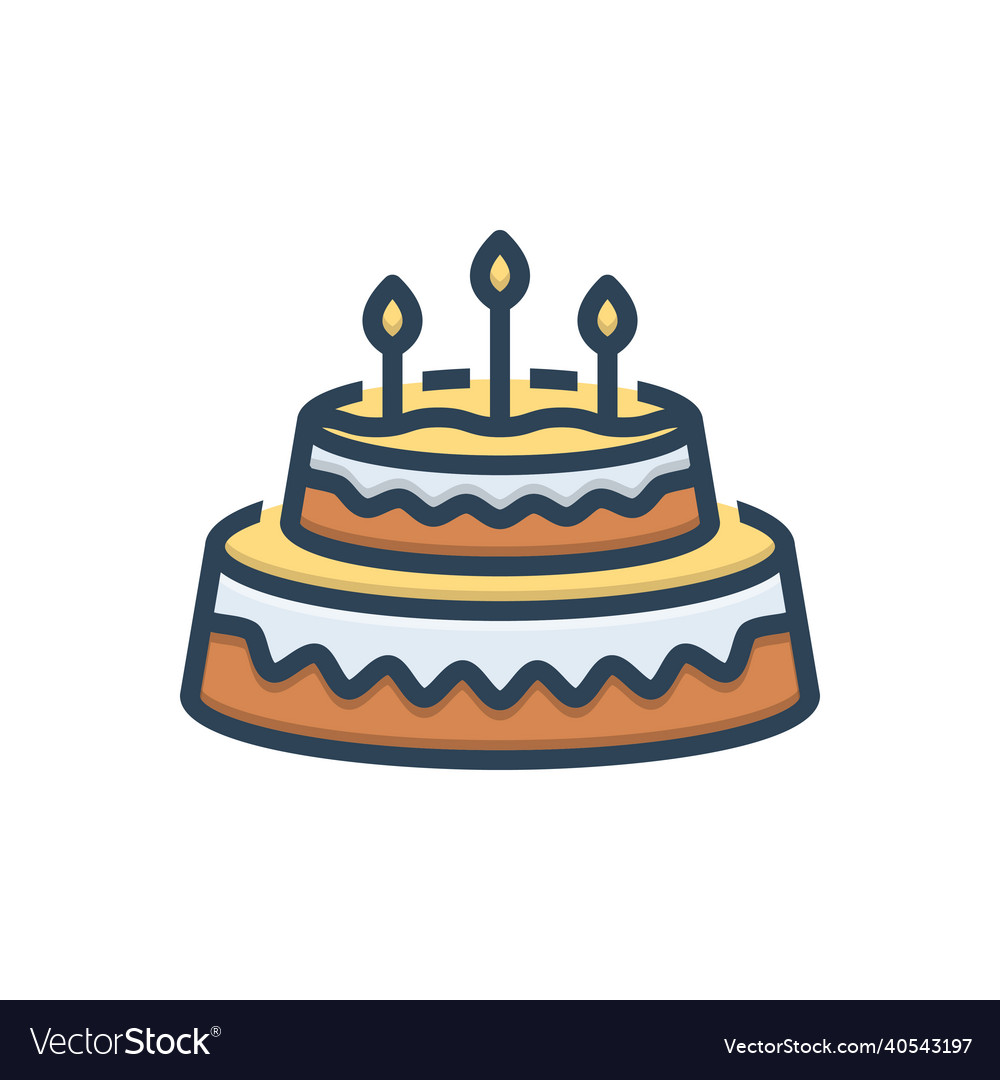 Cake Royalty Free Vector Image - VectorStock