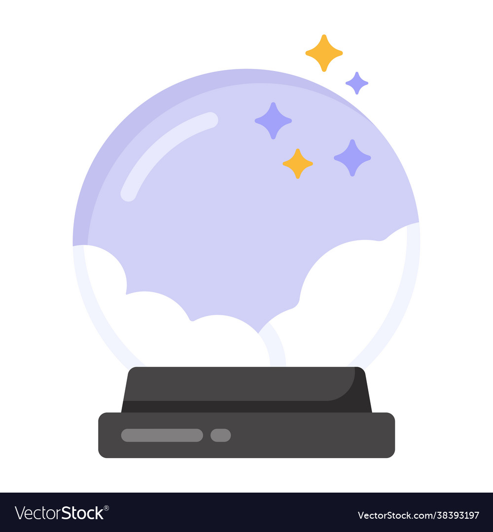 Magic globe Royalty Free Vector Image - VectorStock