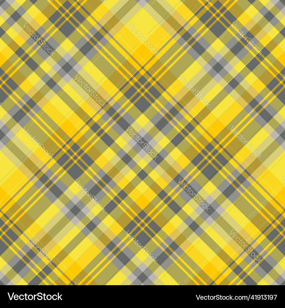 Seamless pattern in gray and bright yellow colors Vector Image