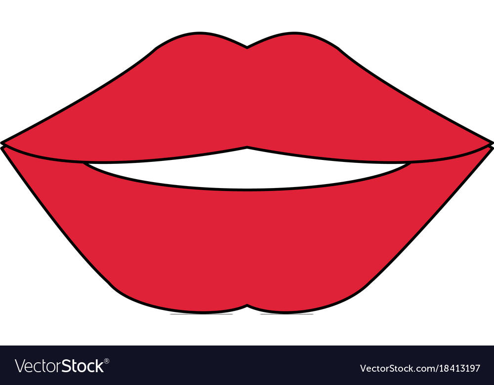 Sexy Women Lips Royalty Free Vector Image Vectorstock