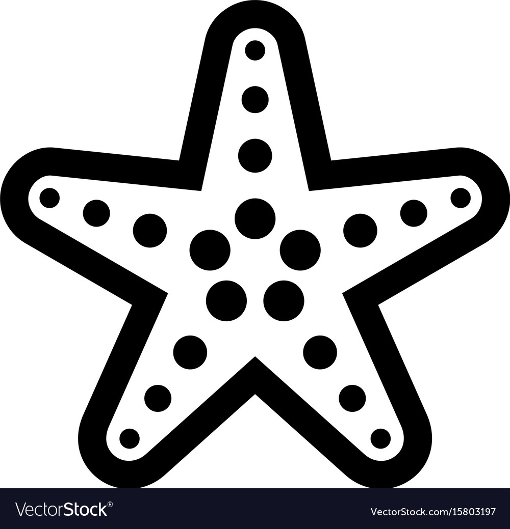 Starfish Royalty Free Vector Image - VectorStock