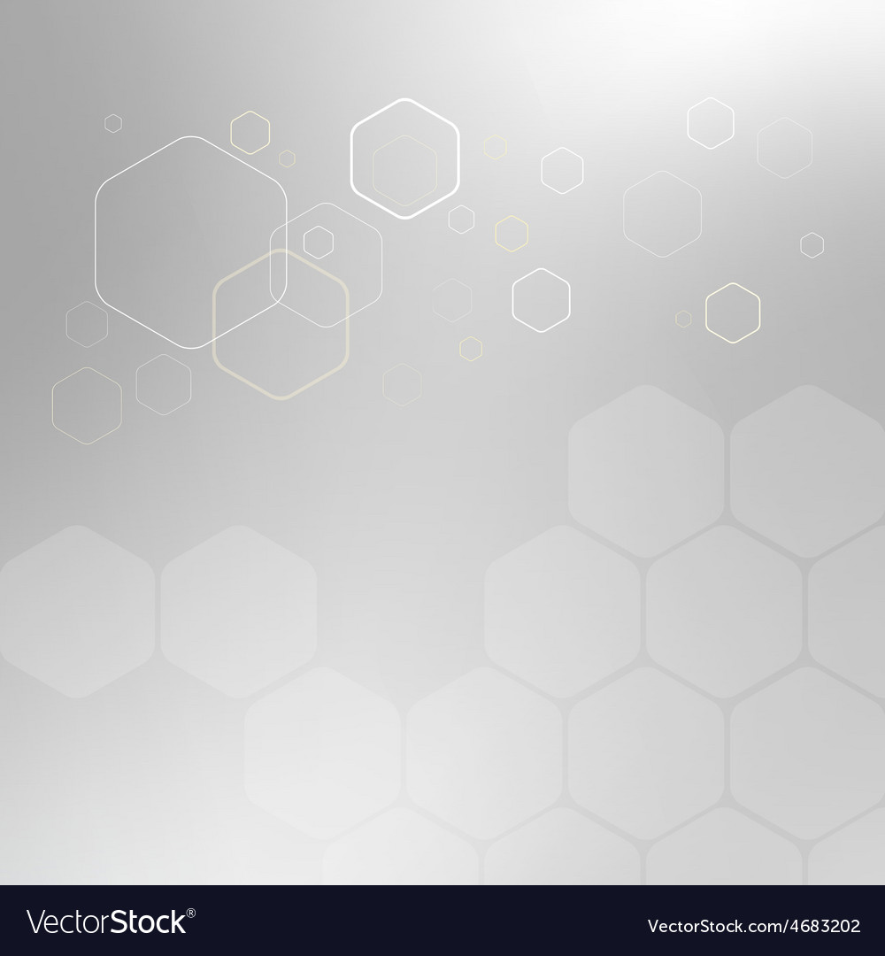 Abstract background hexagon Royalty Free Vector Image