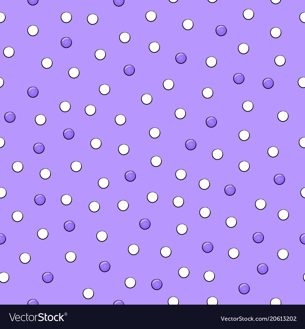 Cute seamless simple pattern with violet Vector Image