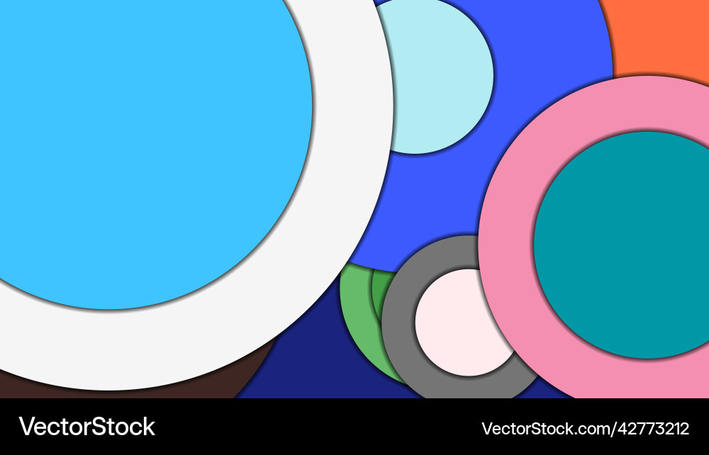 Colorful background in material design Royalty Free Vector