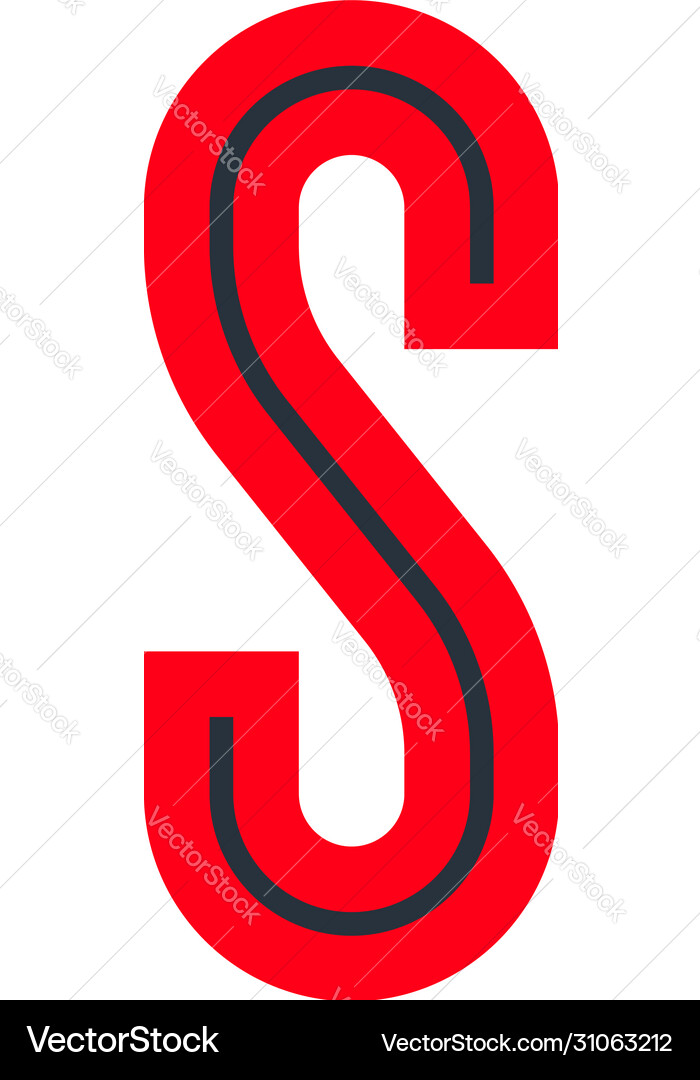 Font for your design colored alphabet Royalty Free Vector