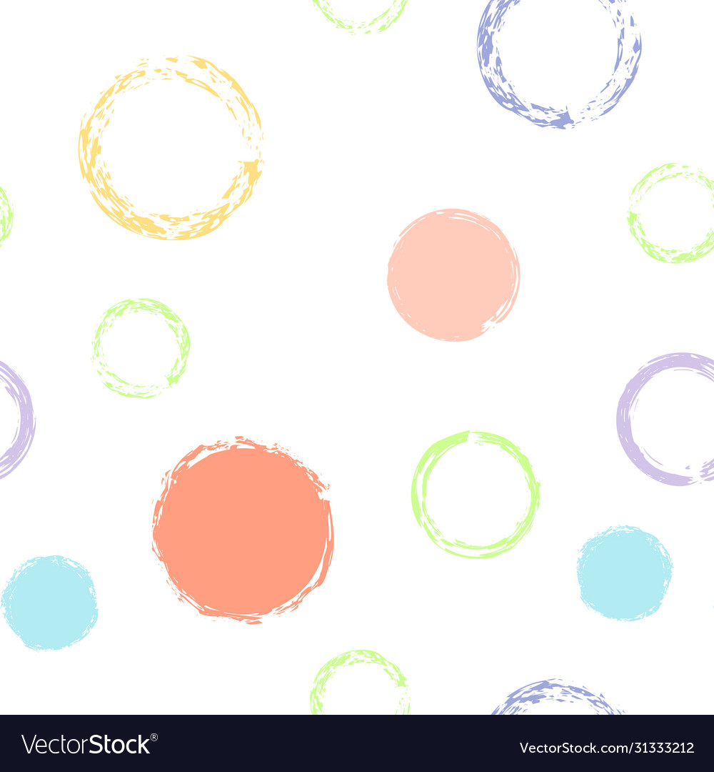 Polka dot pastel Royalty Free Vector Image - VectorStock